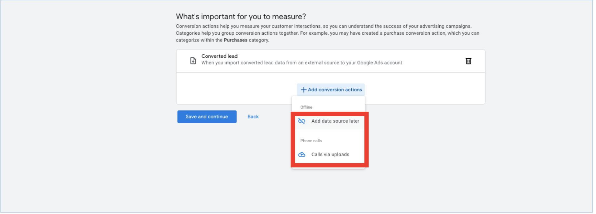 2. Build the Conversion Action in Google Ads That You Would Like to ...